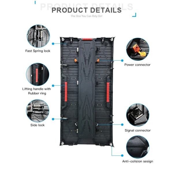 Rental led display P3.91 4.81mm Indoor outdoor Full Color hd 4k Led Rental Screen p2 P3 p4 led ...